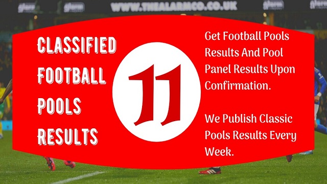 Week 11 Pool Result for Sat 14 Sep 2024 – UK 2024/2025