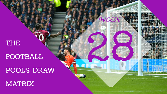 Week 28 Pool Draw Matrix 2024; Pool Draw Prediction | UK Football Pools